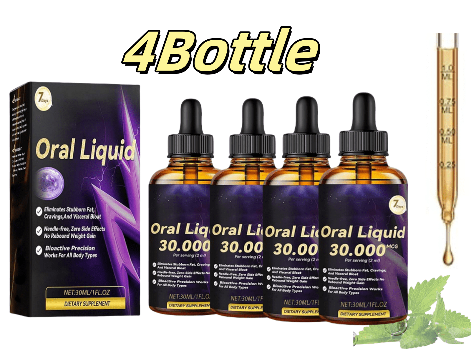 Glp-1 Liquid, Professional Glp-1 Drops Effectively Relieves Burden ...