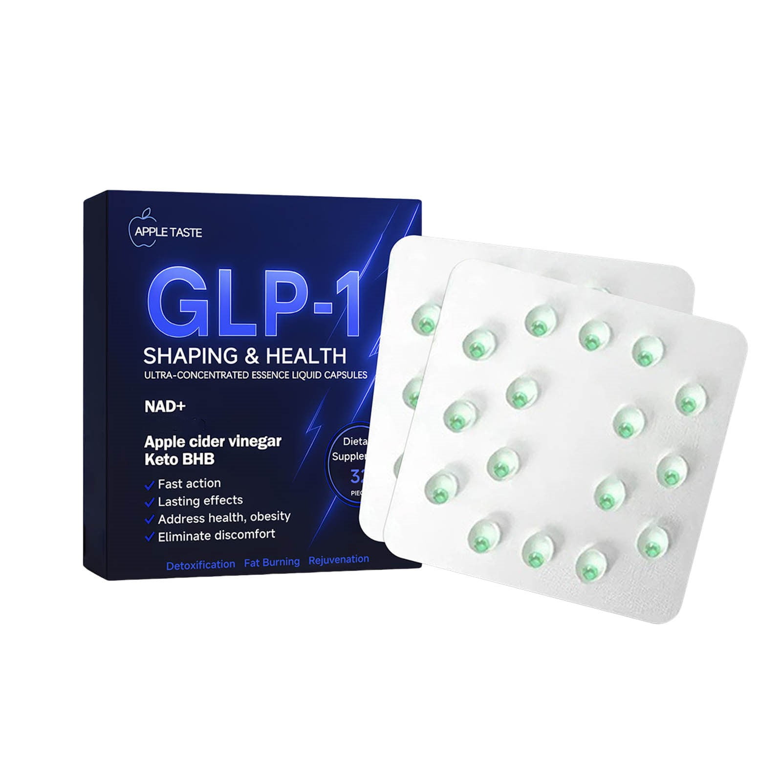 Glp-1 Ultra Concentrated Liquid Pearls, Natural Ingredients for All ...