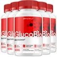 Gluco Bio Blood Support Capsules - GlucoBio Advanced Formula, 5 Pack ...