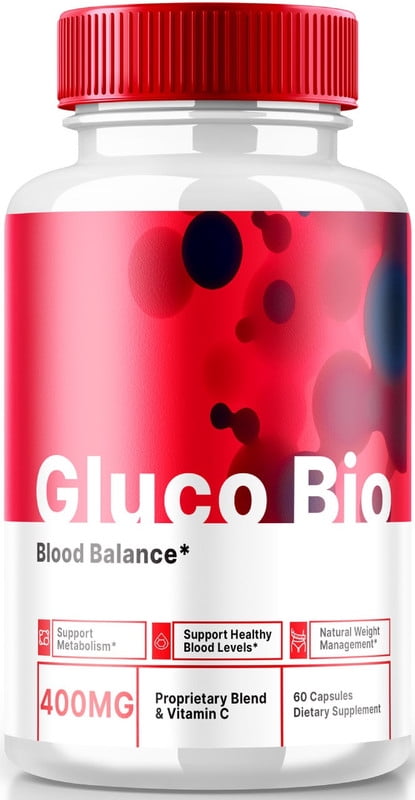 Gluco Bio Capsules, Advanced Blood Support Pills, All Natural Formula ...