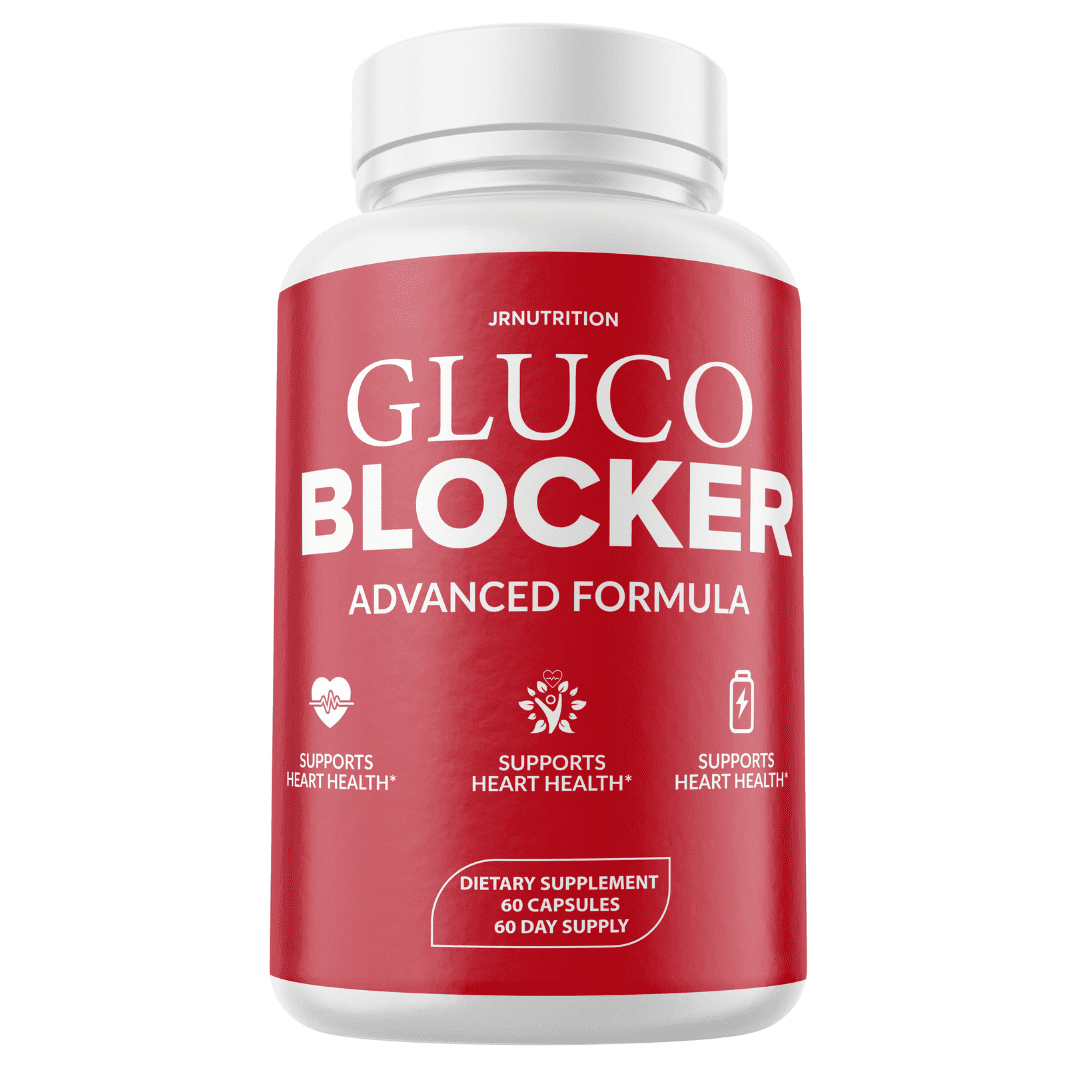 Gluco Blocker Advanced Pills for Heart Health and Blood Balance - 60 ...