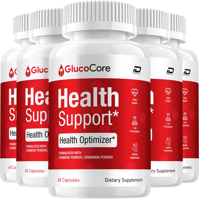 Gluco Core Capsules – GlucoCore Natural Blend Glycogen Support, 5 Pack ...