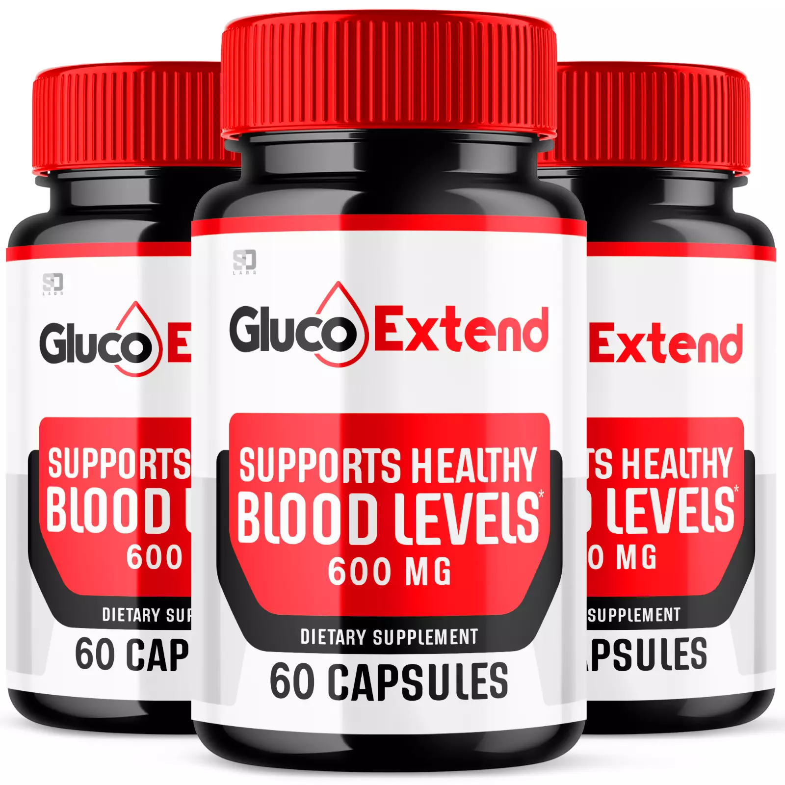 Gluco Extend Advanced Blood Support Formula, Extra Strength Glycogen ...