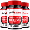 Gluco Extend Advanced Blood Support Formula, Extra Strength Glycogen ...