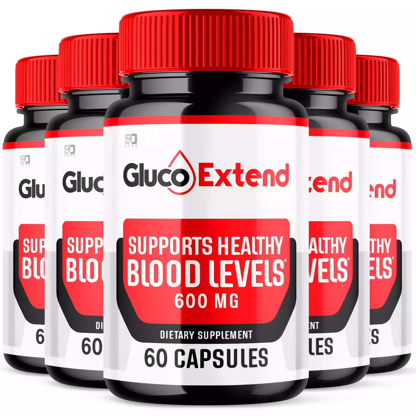 Gluco Extend Advanced Blood Support Formula, Extra Strength Glycogen ...