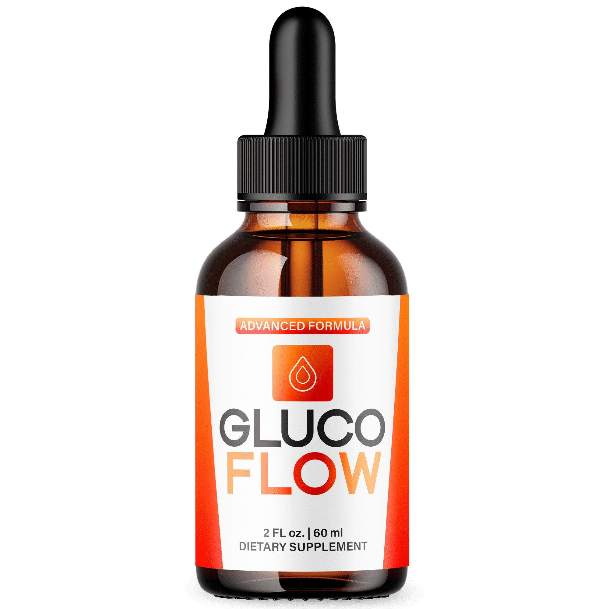 Gluco Flow Advanced Formula Drops Natural Support Supplement 30 ...