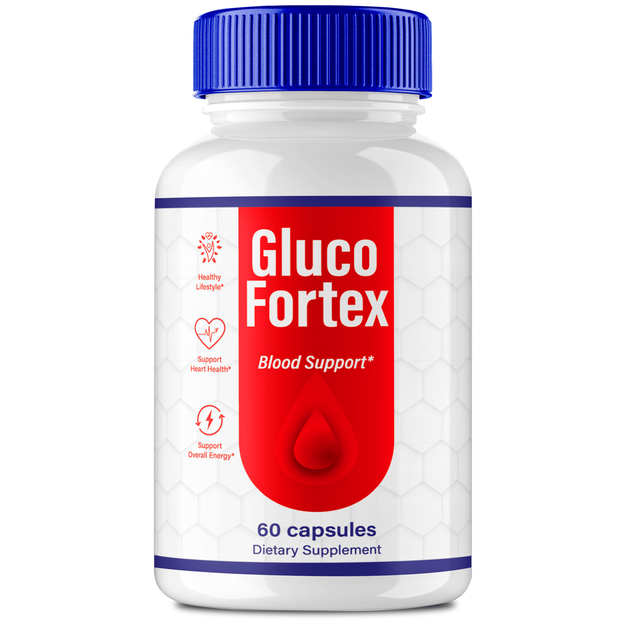 Gluco Fortex Capsules, GlucoFortex Support Supplement Pills - Maximum ...