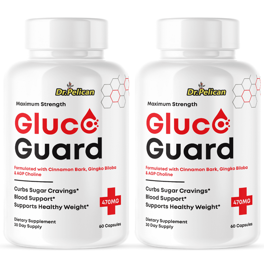 Gluco Guard- Blood Support- 2 Bottles- 120 Capsules - Walmart.com