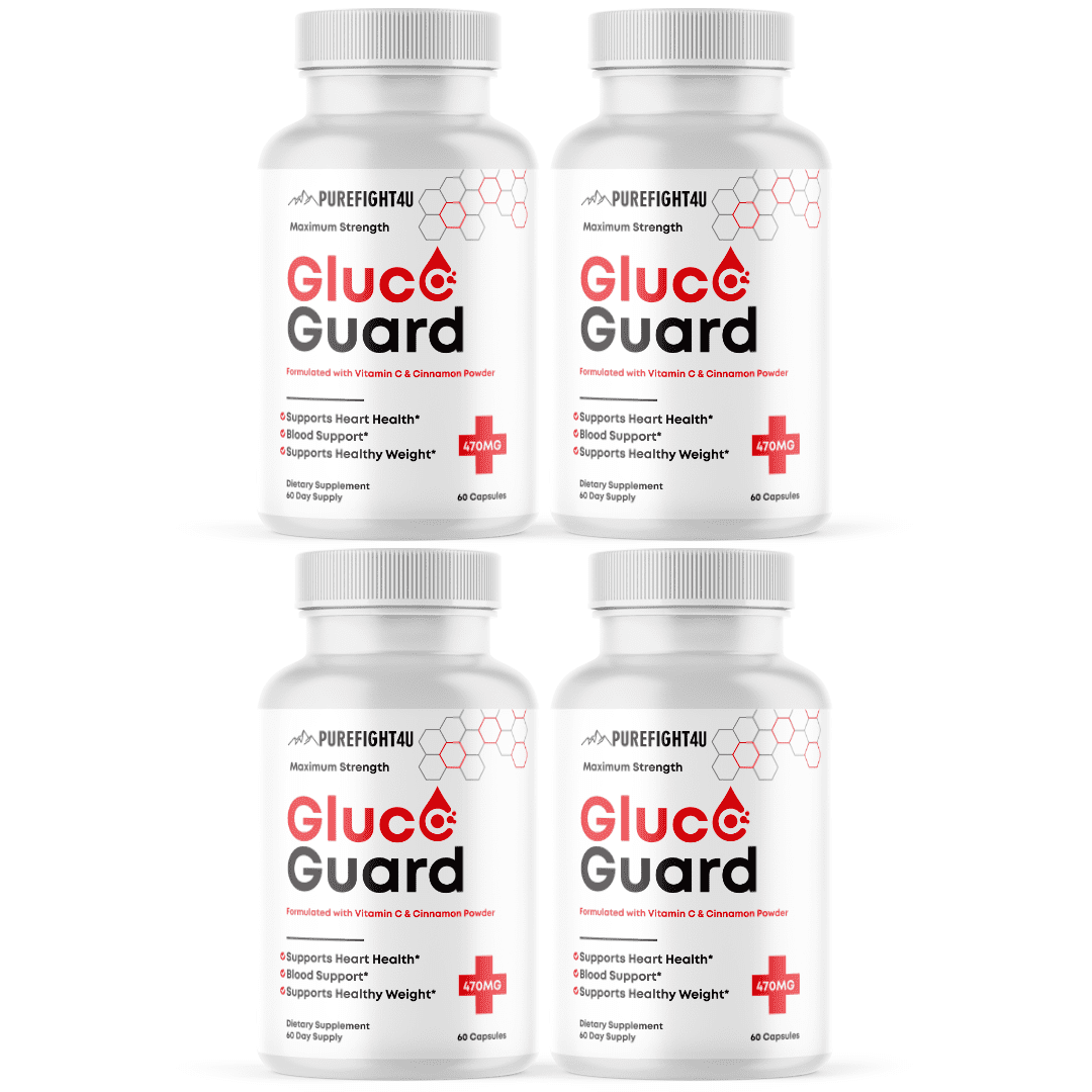 Gluco Guard Capsules, Supports Heart Health-4 Bottles - Walmart.com
