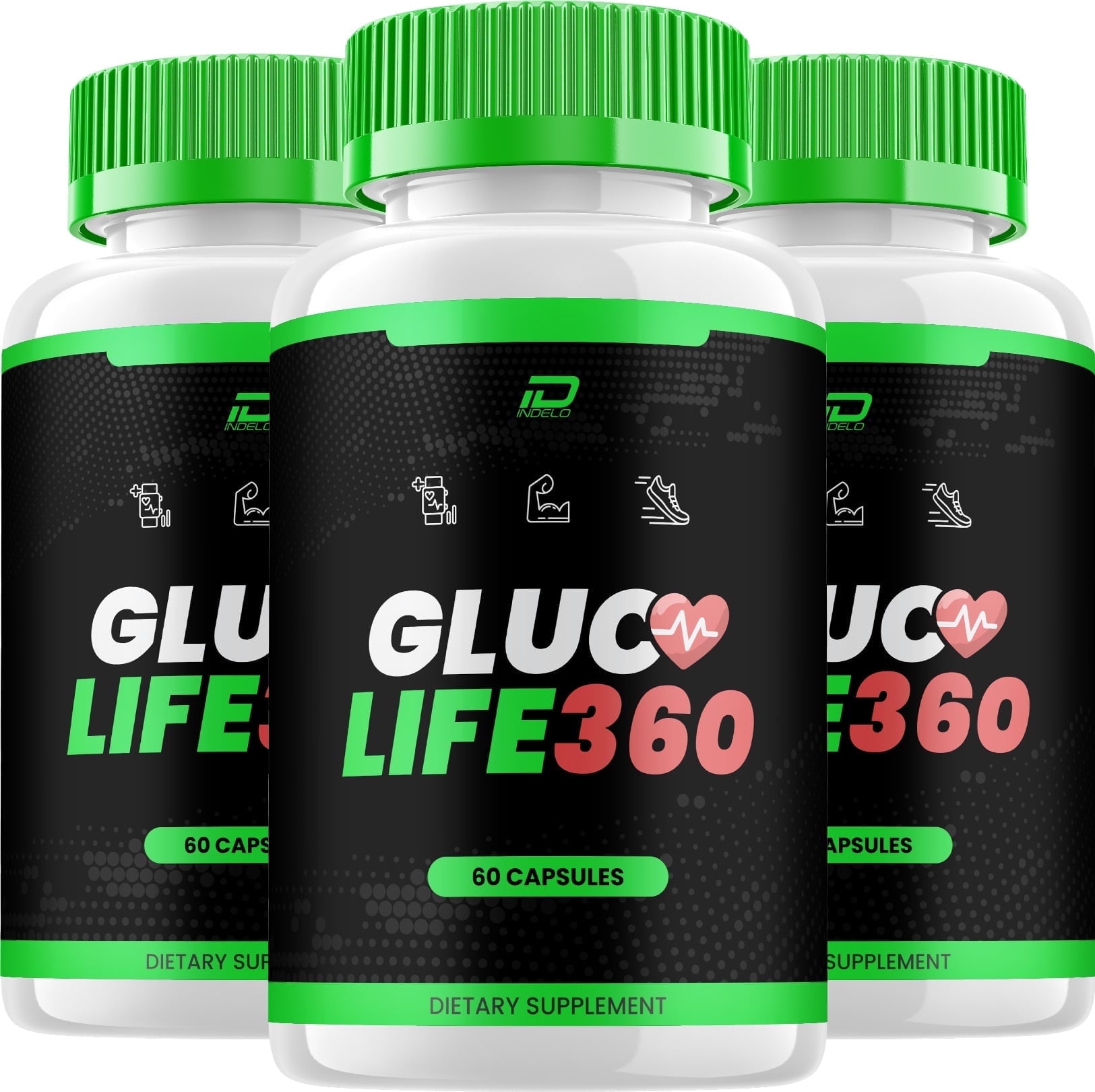 Gluco Life 360 Capsules – GlucoLife 360 All Natural Glycogen Support, 3 ...