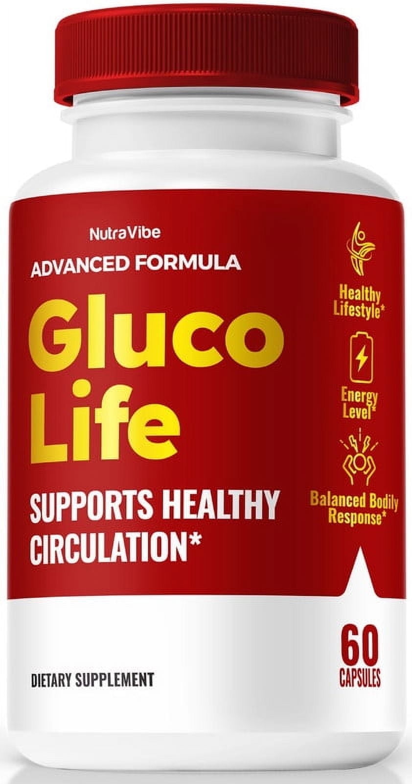 Gluco Life Capsules, Original GlucoLife Formula - Naturally Supports ...