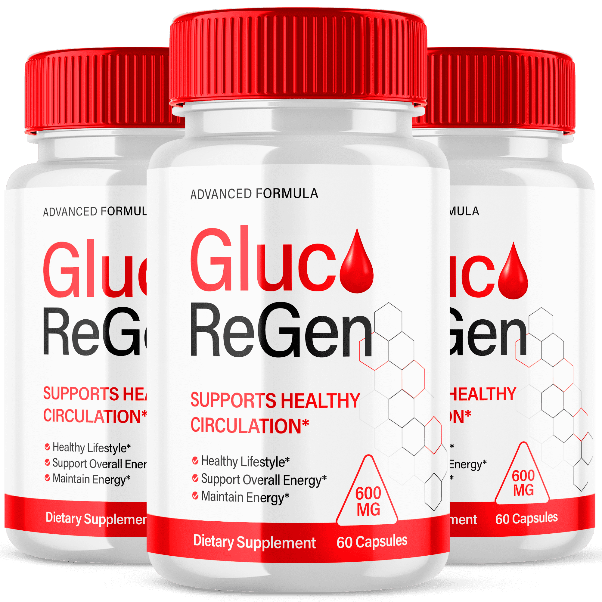 Gluco ReGen Advanced Glycogen Supplement All Natural Circulation ...