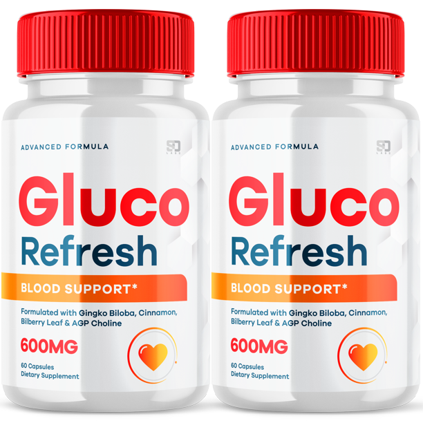 Gluco Refresh Advanced Blood Support Formula, Extra Strength Glycogen ...