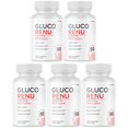Gluco Renu Advanced Formula for Blood and Heart Support - 5 Bottles ...