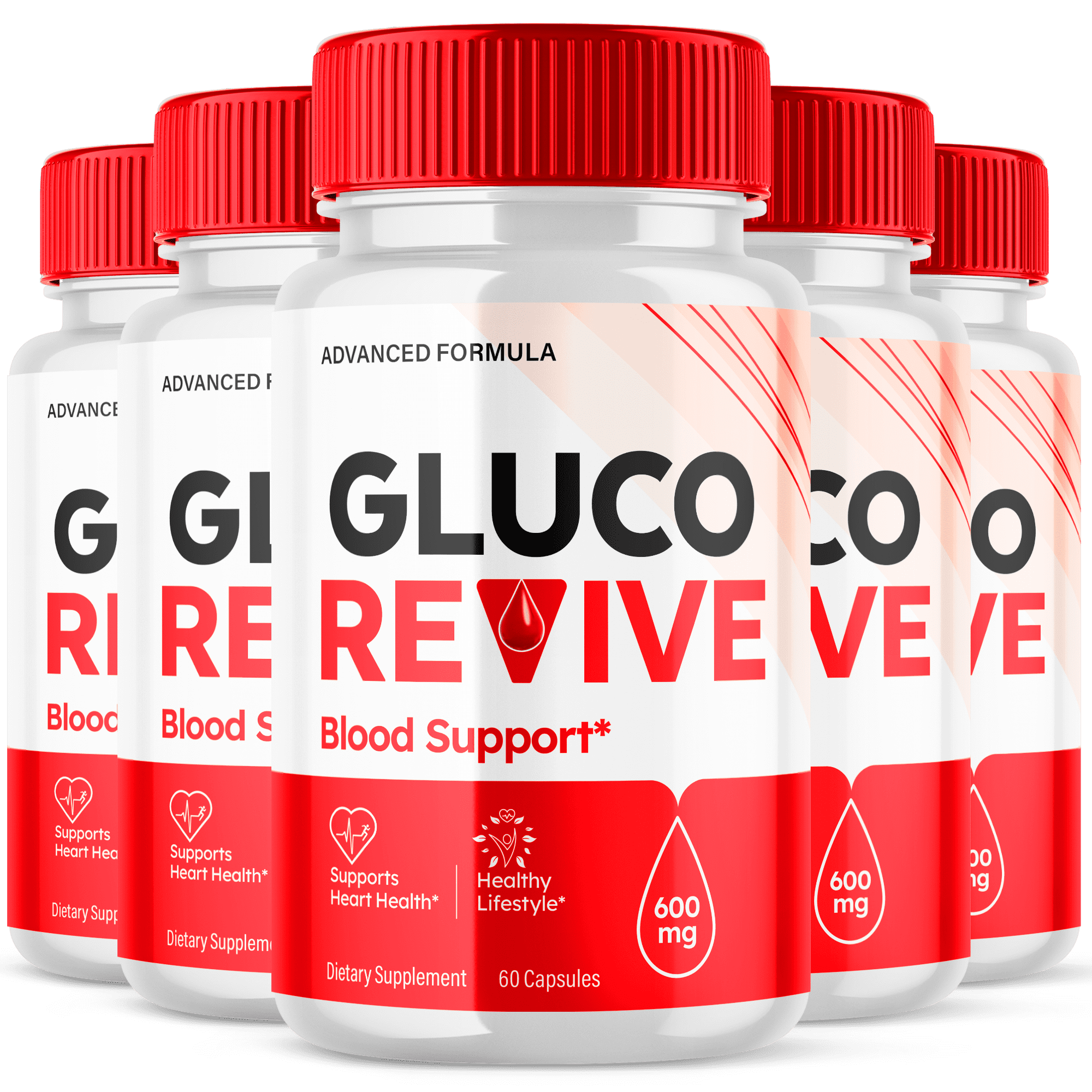 Gluco Revive Blood Support GlucoRevive Advanced Formula Glycogen ...