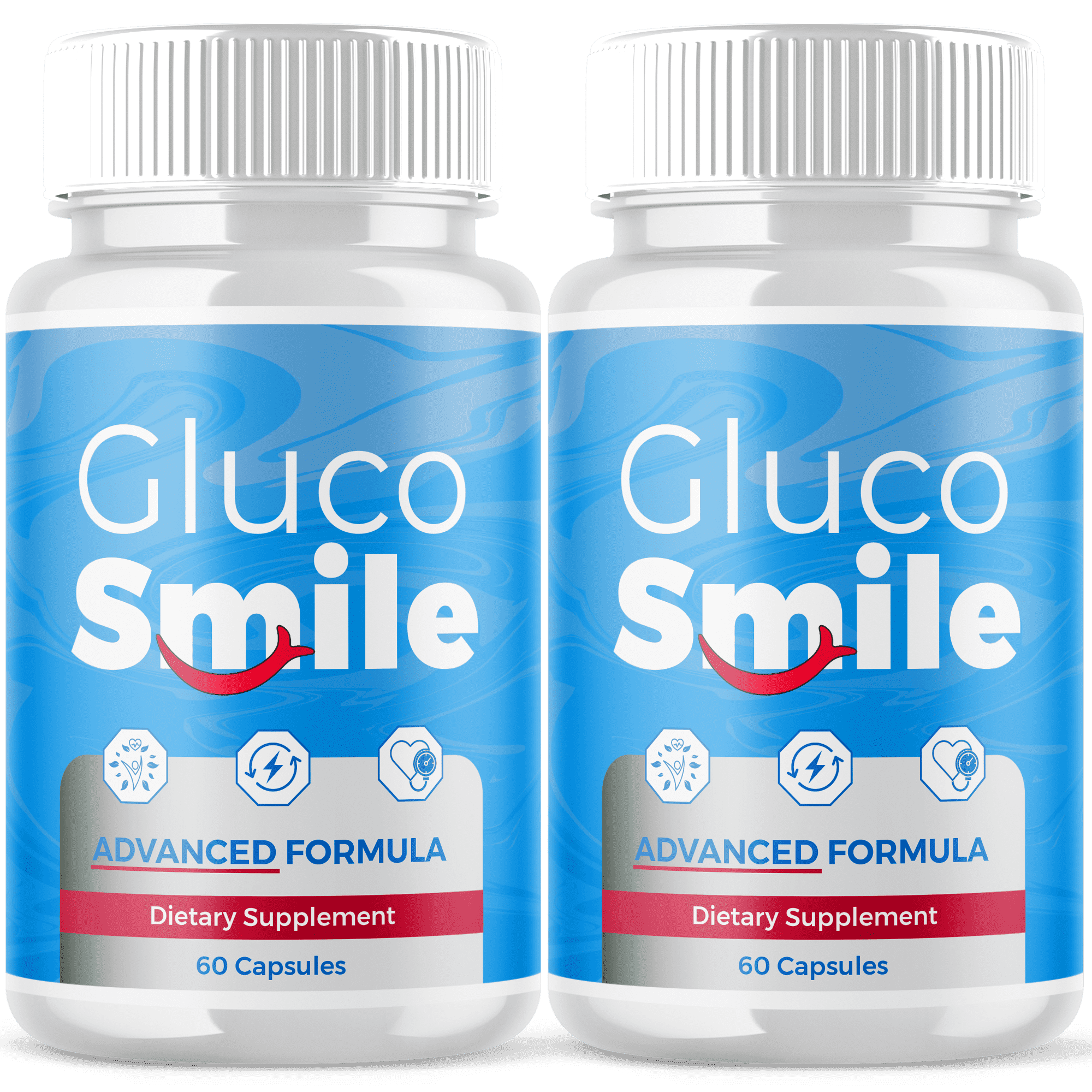 Gluco Smile Blood Support Pills Advanced Formula Vitamin Supplement ...