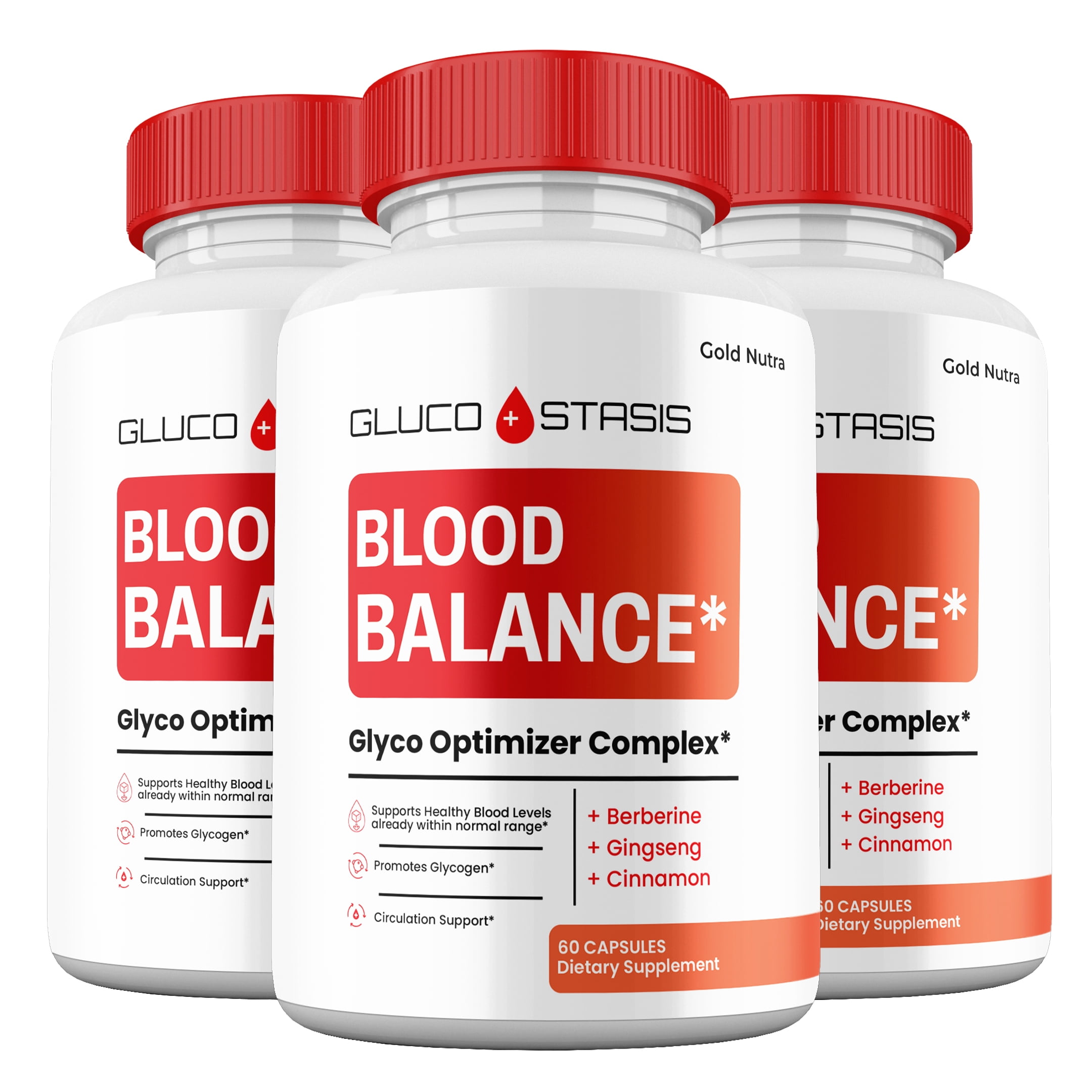 Gluco Stasis Capsules, GlucoStasis Pills Blood Supplement Maximum ...