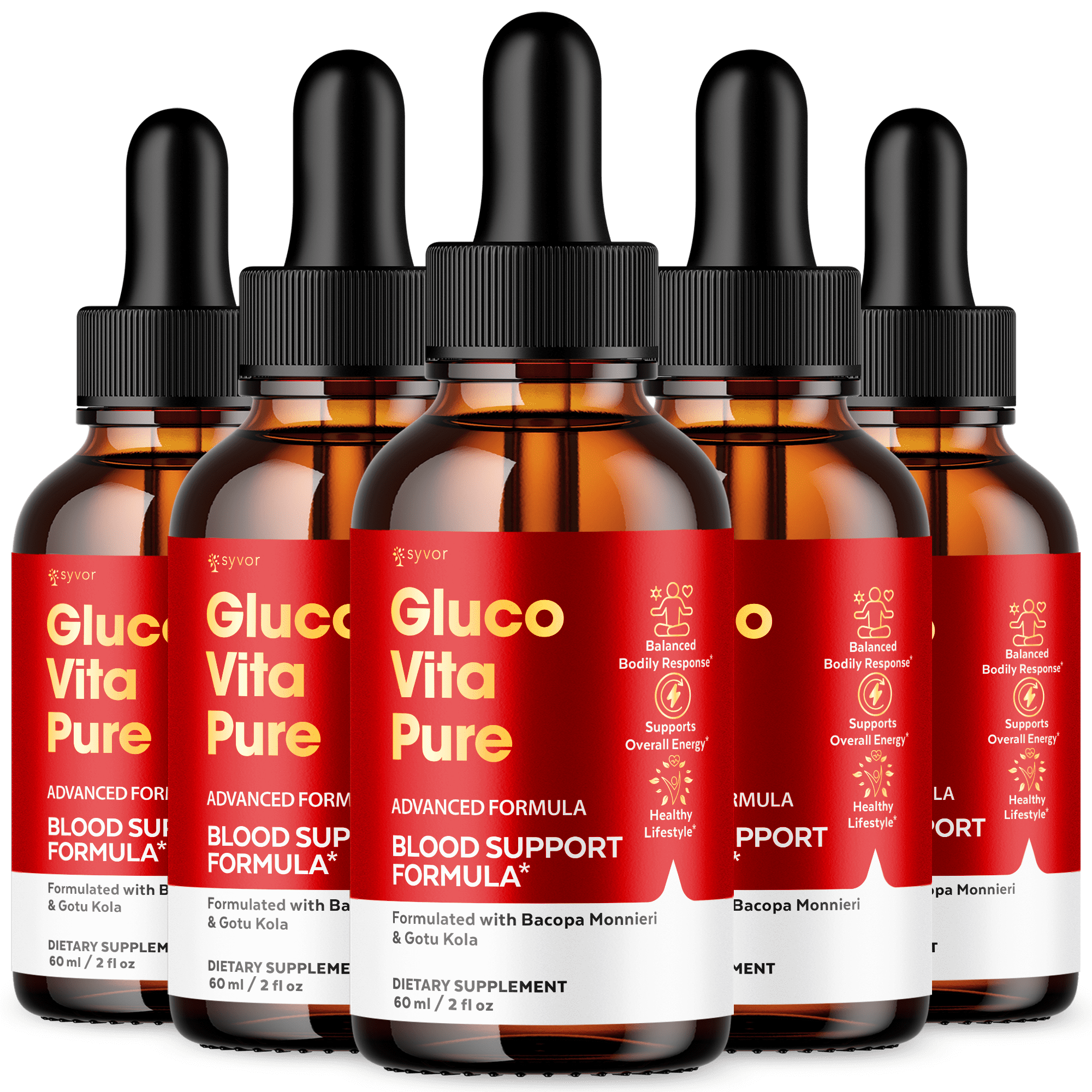Gluco Vita Pure Advanced Glycogen Support Drops Advanced Formula Glyco ...