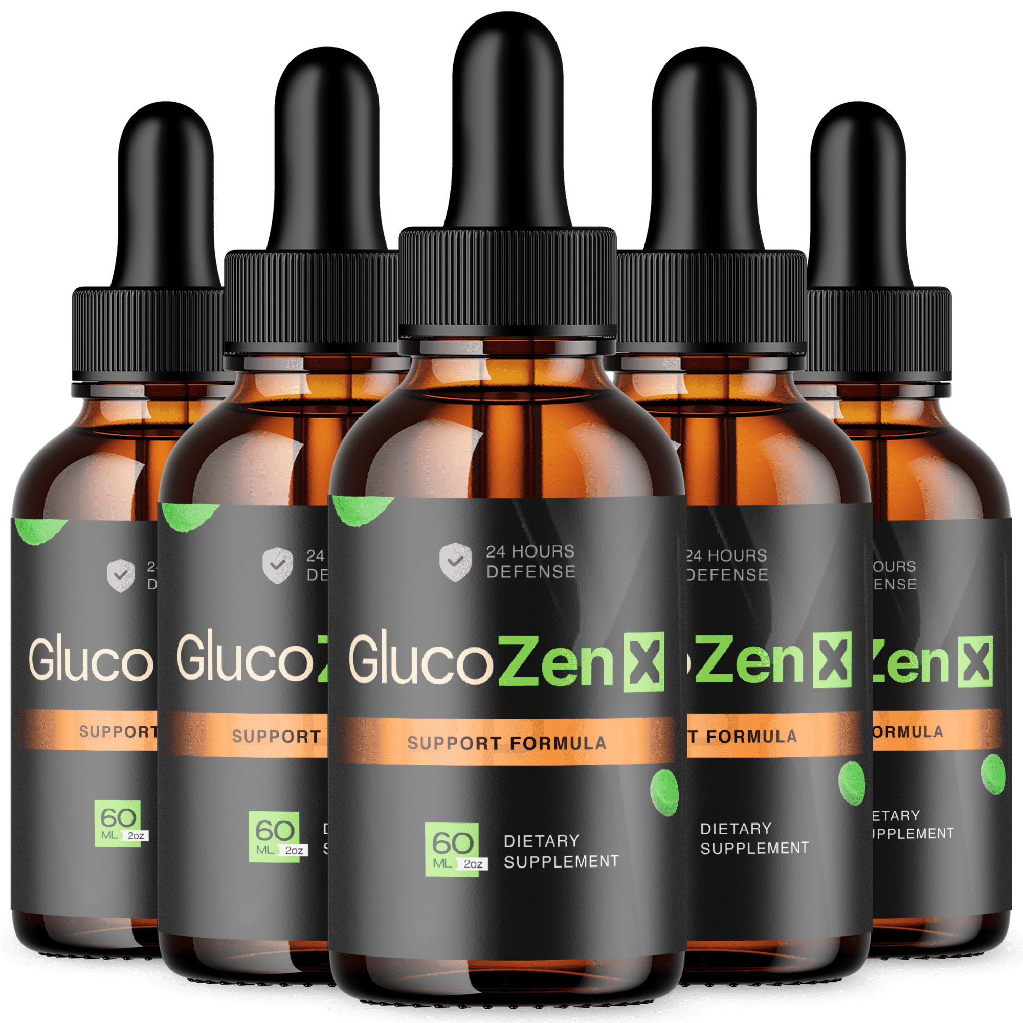 Gluco Zen X Advanced Formula Drops Natural Support Supplement GlucoZenX ...