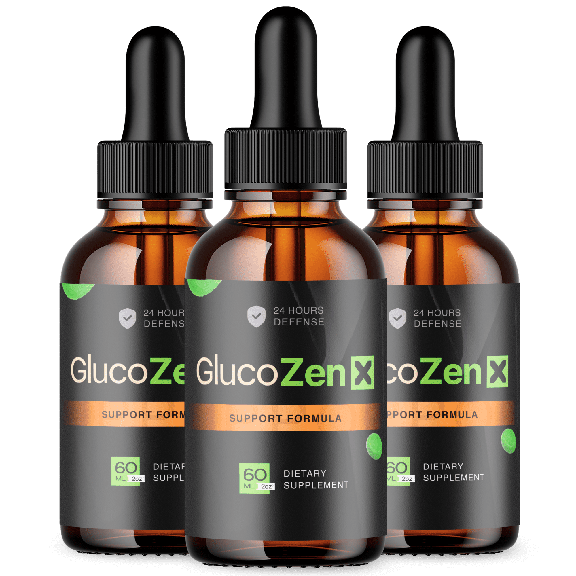 Gluco Zen X Advanced Formula Drops Natural Support Supplement GlucoZenX ...