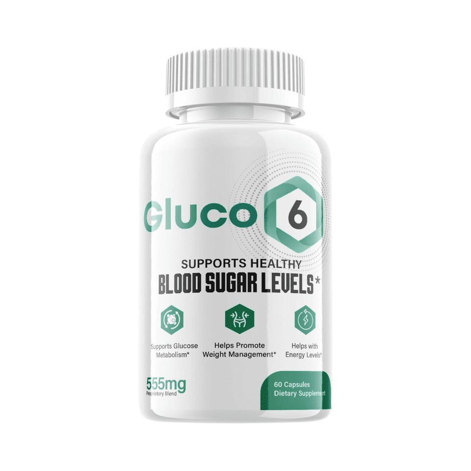 Gluco6 Blood Pills Gluco 6 Supplement For Blood Sugar Support- 60 Caps ...