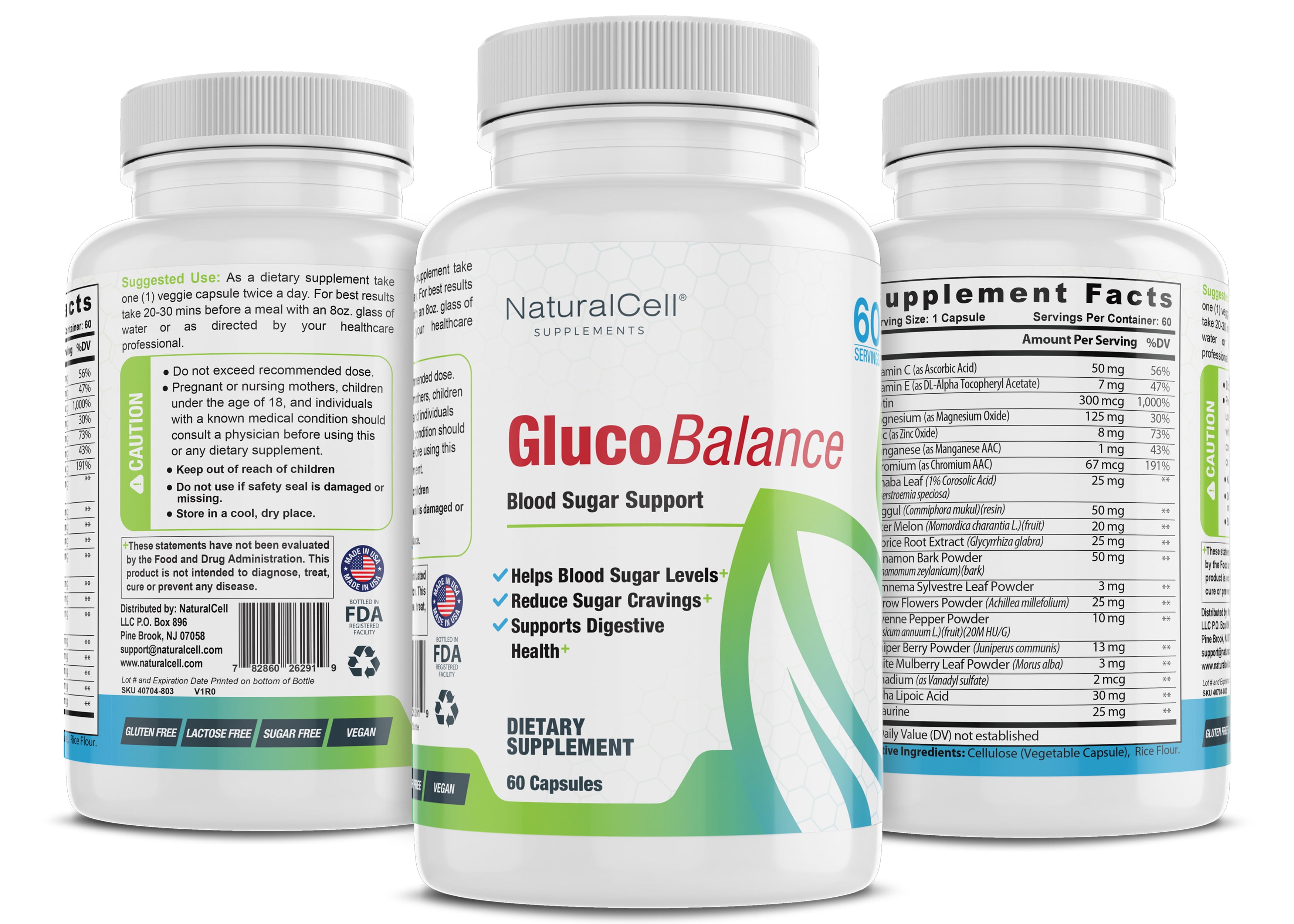 GlucoBalance - Blood Sugar Support - Walmart.com