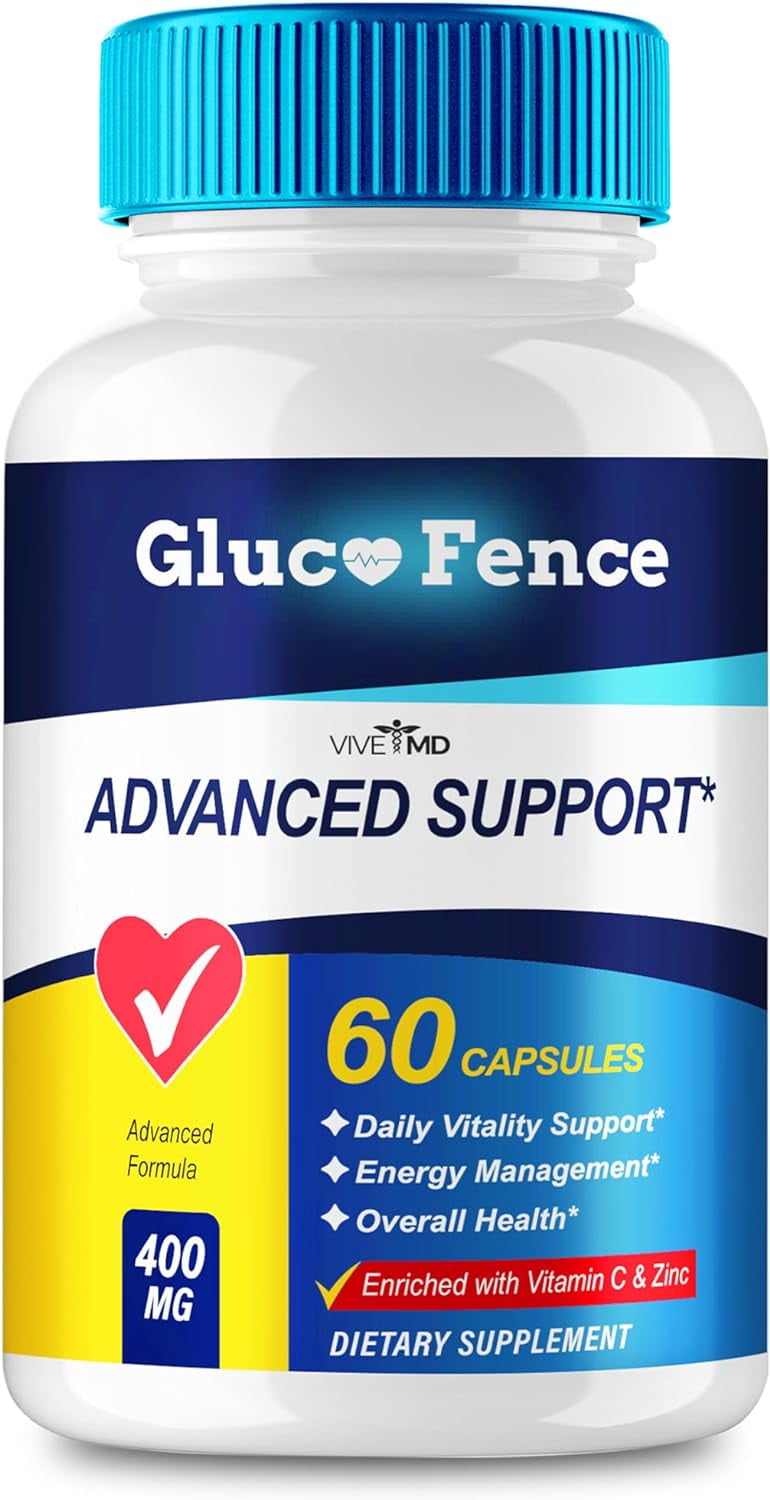 GlucoFence Blood Formula Support Capsules, Gluco Fence Blood Support ...