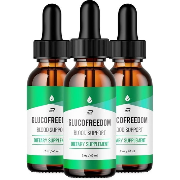 GlucoFreedom Drops Blood Formula Supplement - Advanced Formula Gluco ...