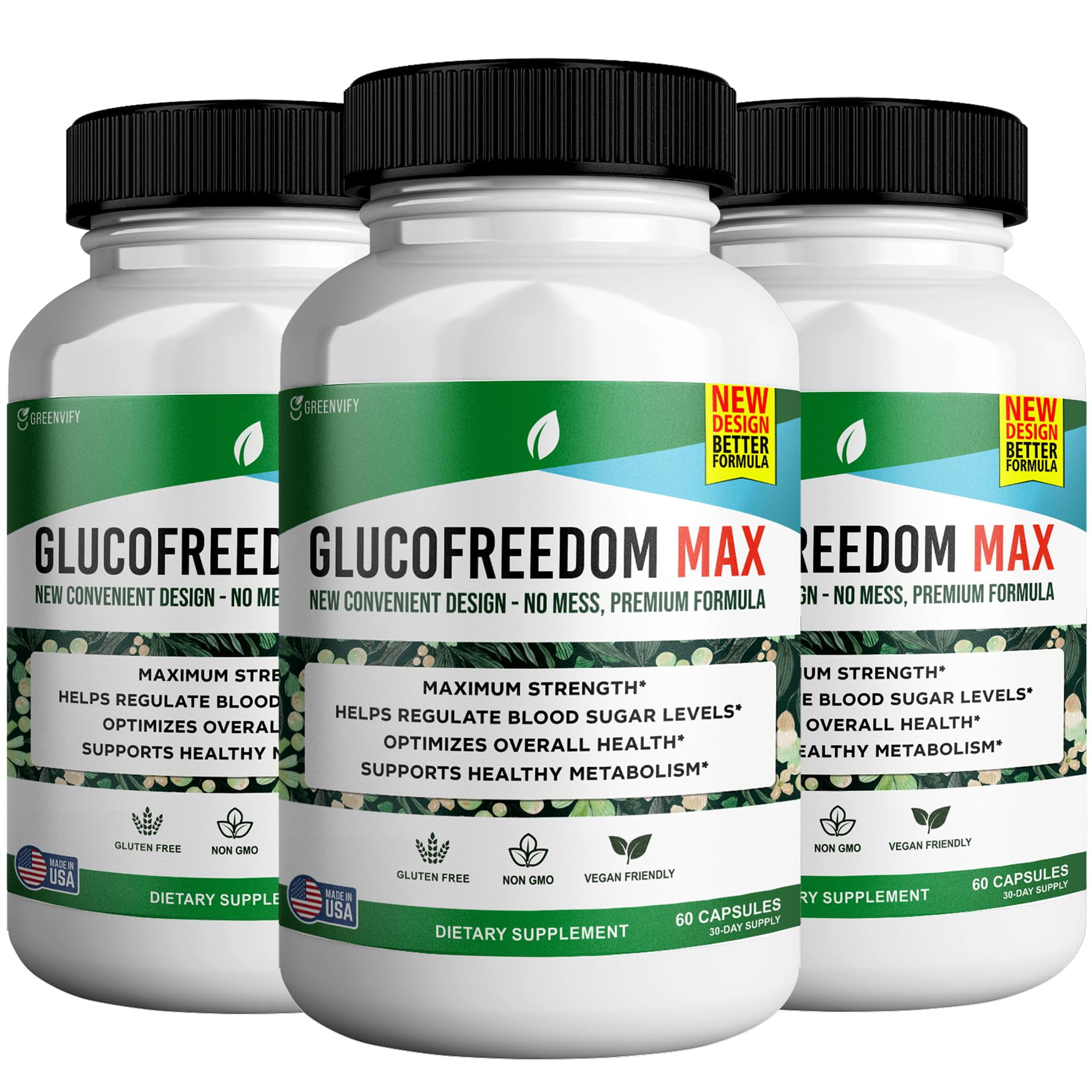 GlucoFreedom Max Gold All Natural Formula to Maintain Healthy Levels ...