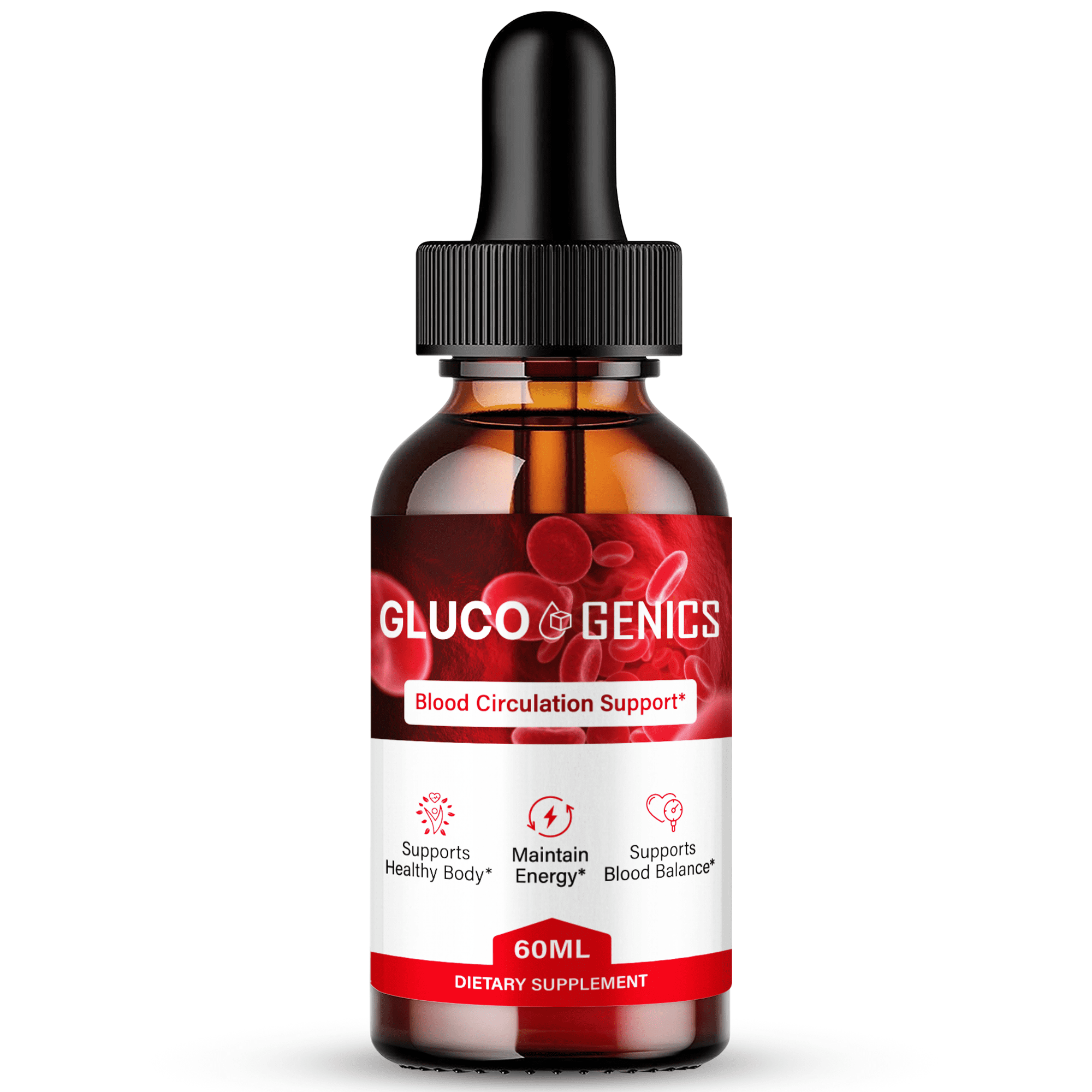 GlucoGenics Drops, Official GlucoGenics Supplement Droppers - Maximum ...