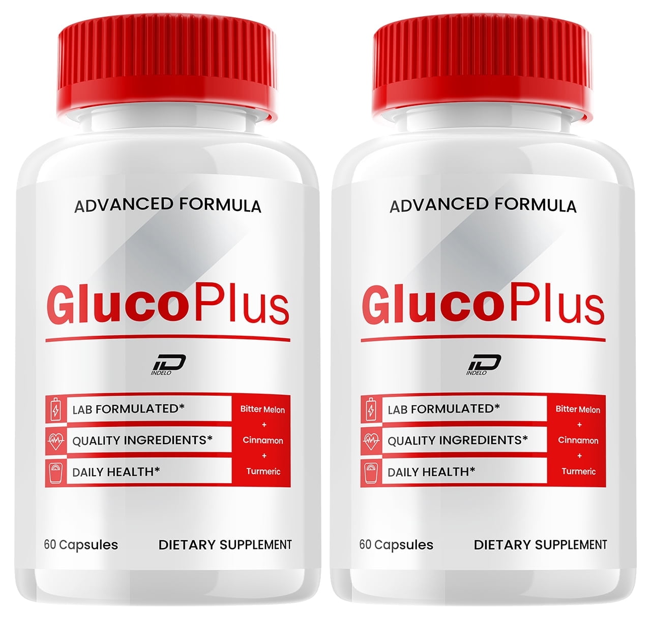 GlucoPlus Capsules – Gluco Plus All Natural Glycogen Support, 2 Pack ...