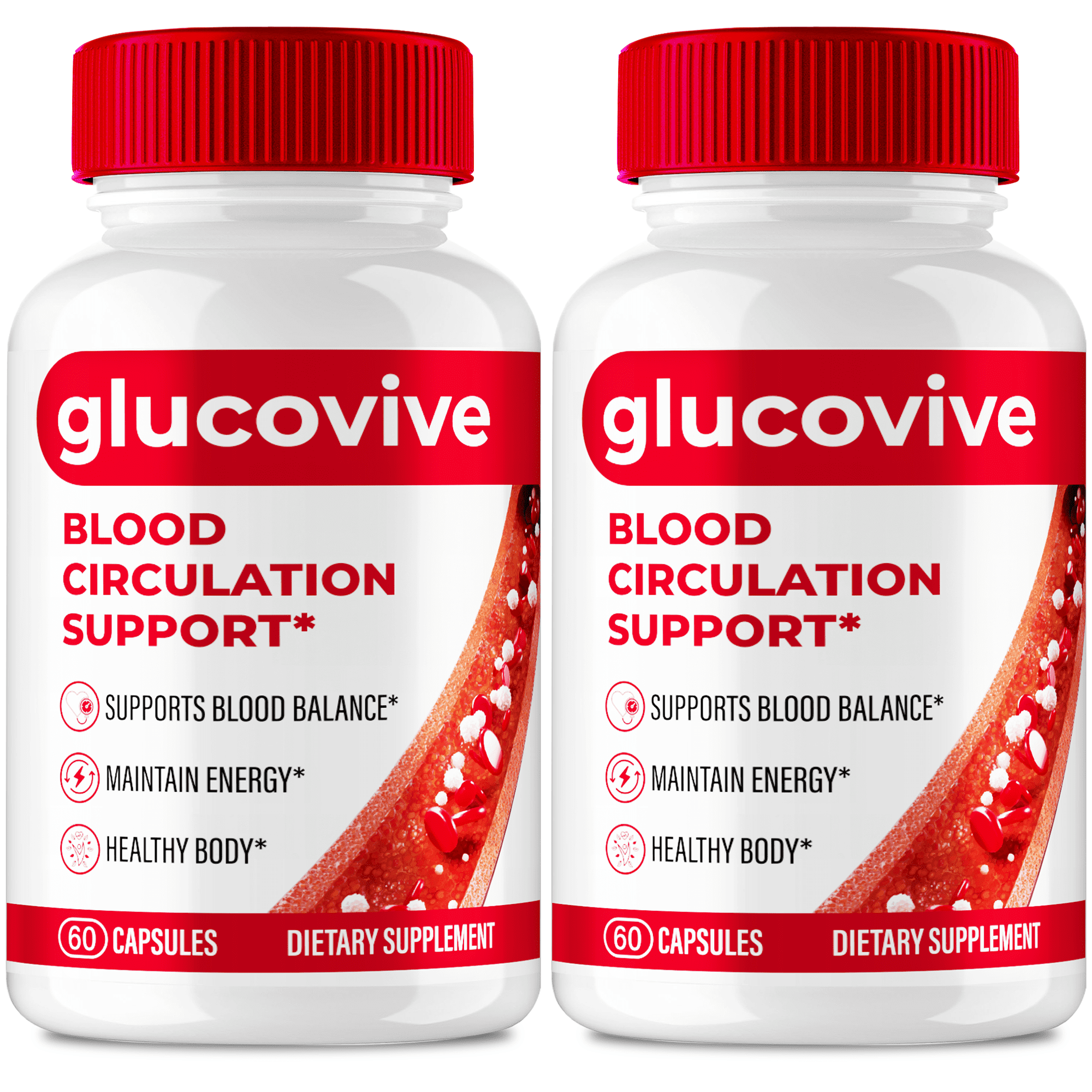 GlucoVive Capsules, Gluco Vive Blood Support Supplement Pills - Maximum ...