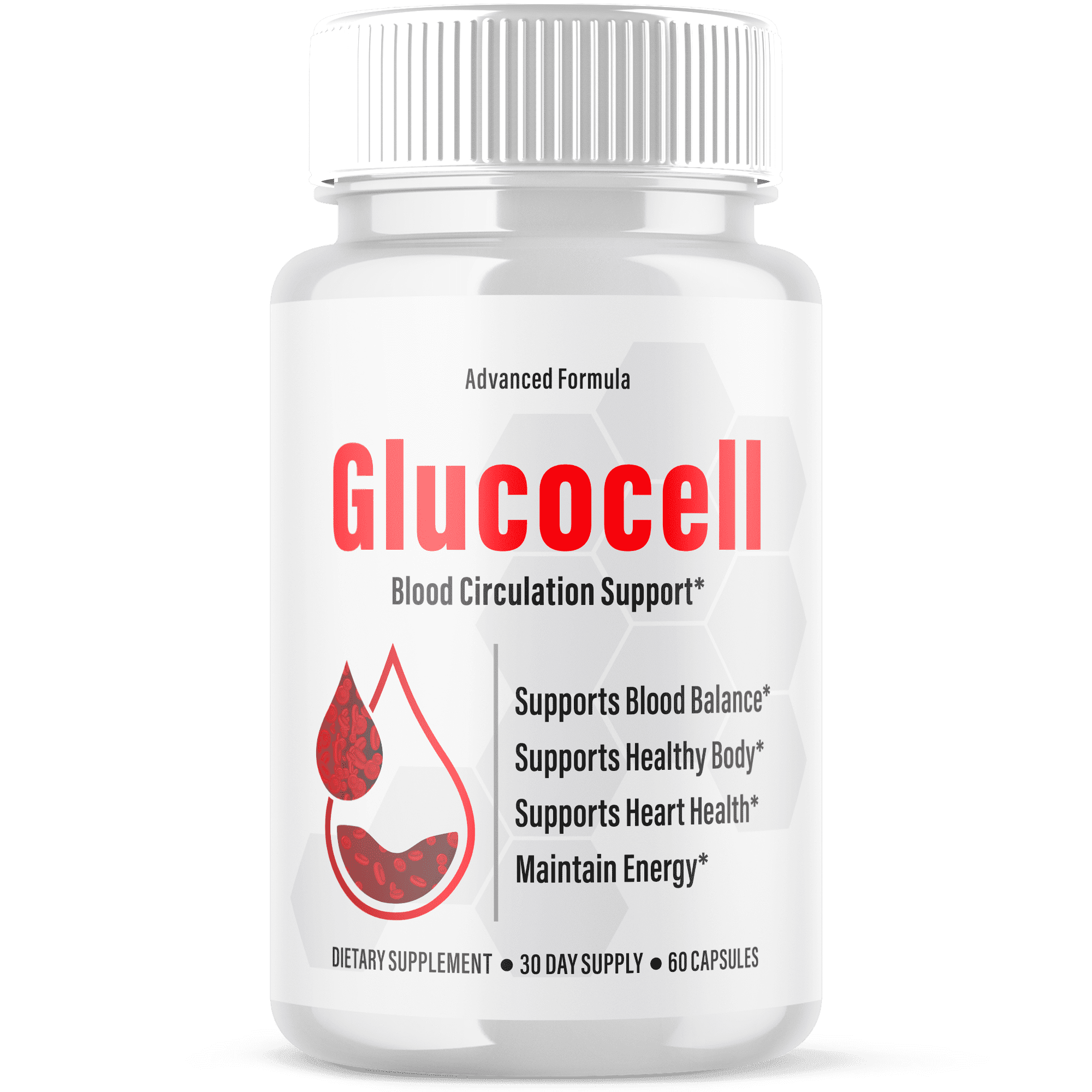 Glucocell Blood Support Pills Advanced Formula Vitamin Supplement Gluco ...