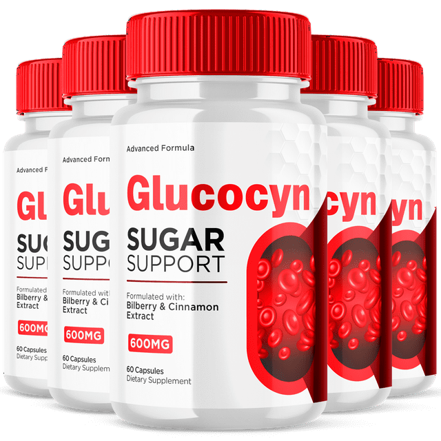 Glucocyn Advanced Formula Sugar Support Capsules Natural Glycogen Supplement 300 Capsules ...