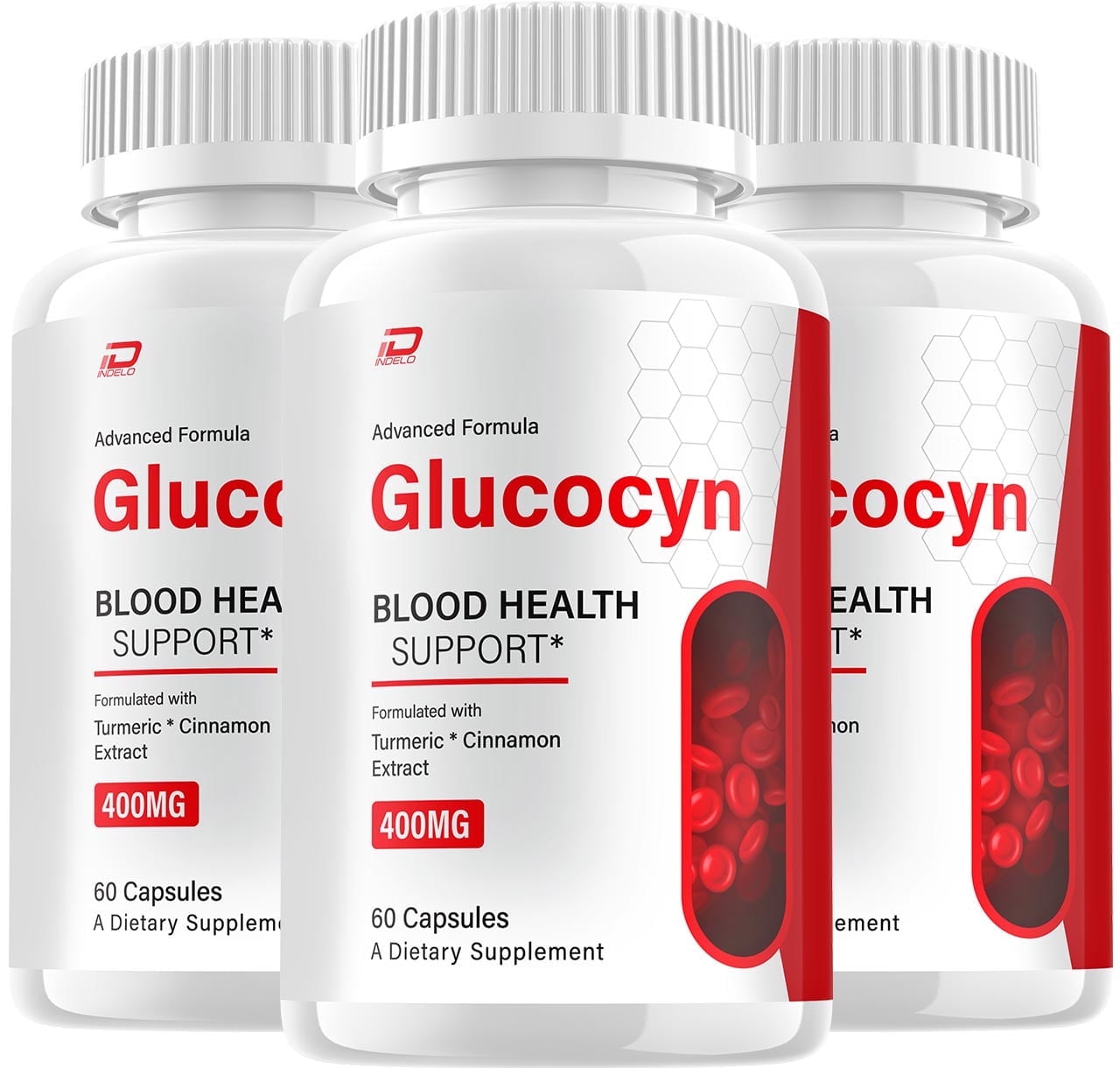 Glucocyn Capsules – Glucosyn, All Natural Glycogen Support, 3 Pack, 180 ...