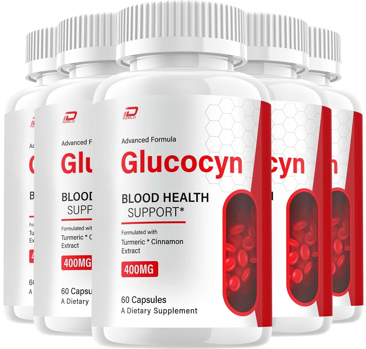 Glucocyn Capsules – Glucosyn, All Natural Glycogen Support, 5 Pack, 300 ...