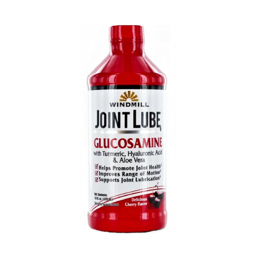 Windmill Glucoflex Joint Lube Glucosamine & MSM Supplement, Cherry ...