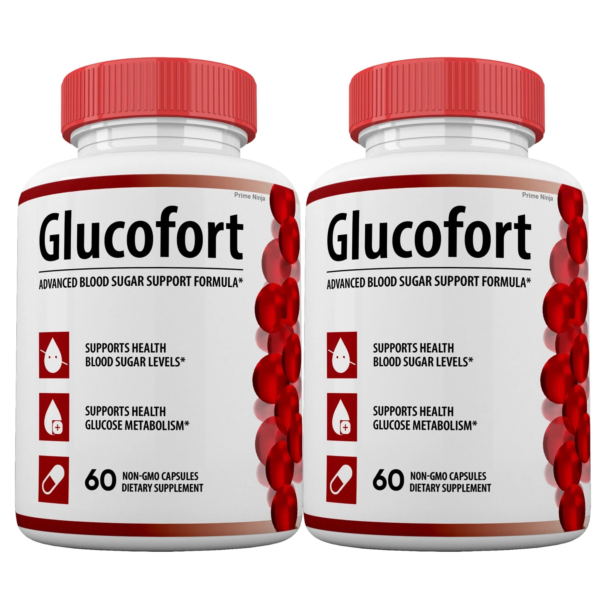 Glucofort Blood Sugar Support Capsules (2 pack) - Walmart.com