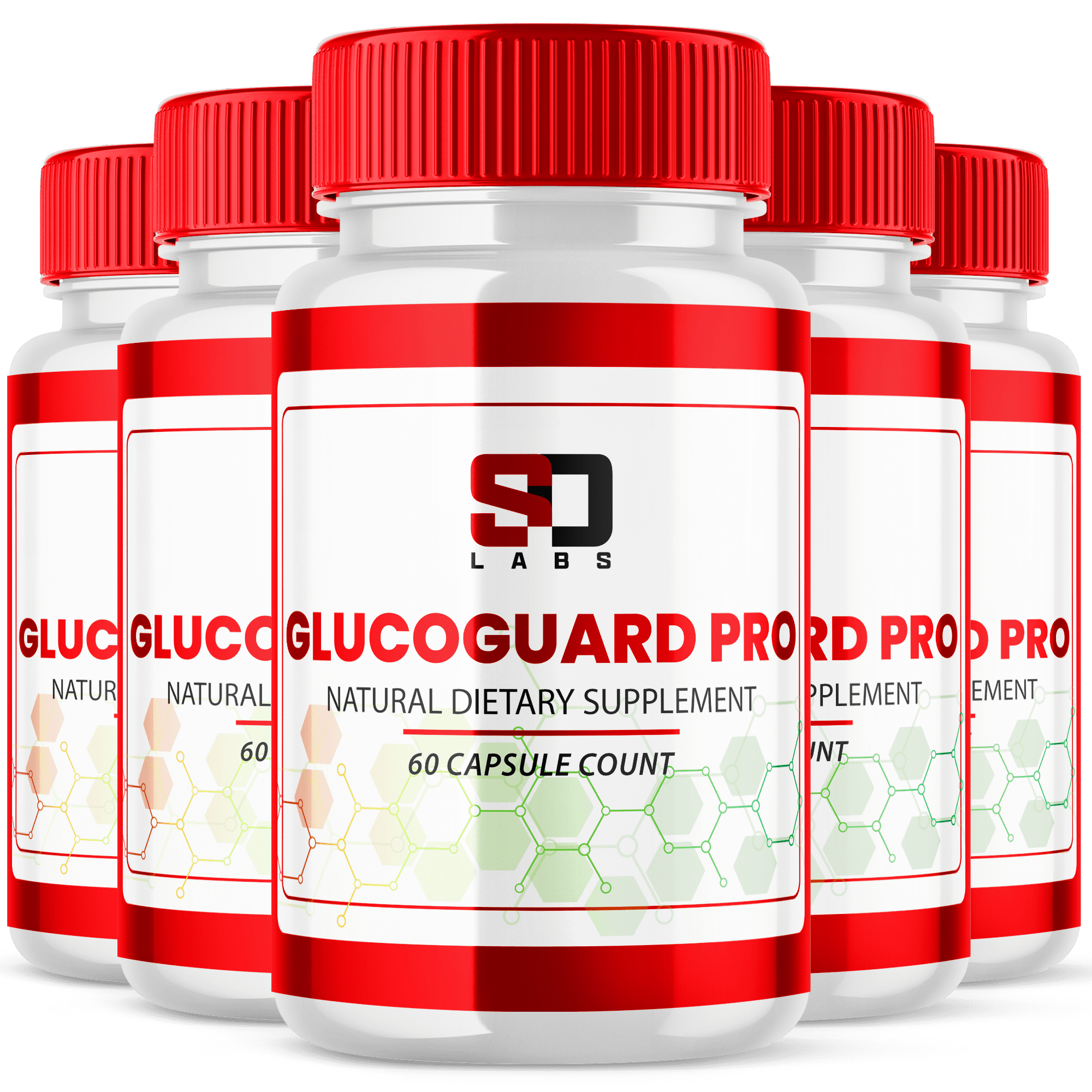Glucoguard Pro Maximum Strength Blood Support Supplement 300 Capsules ...