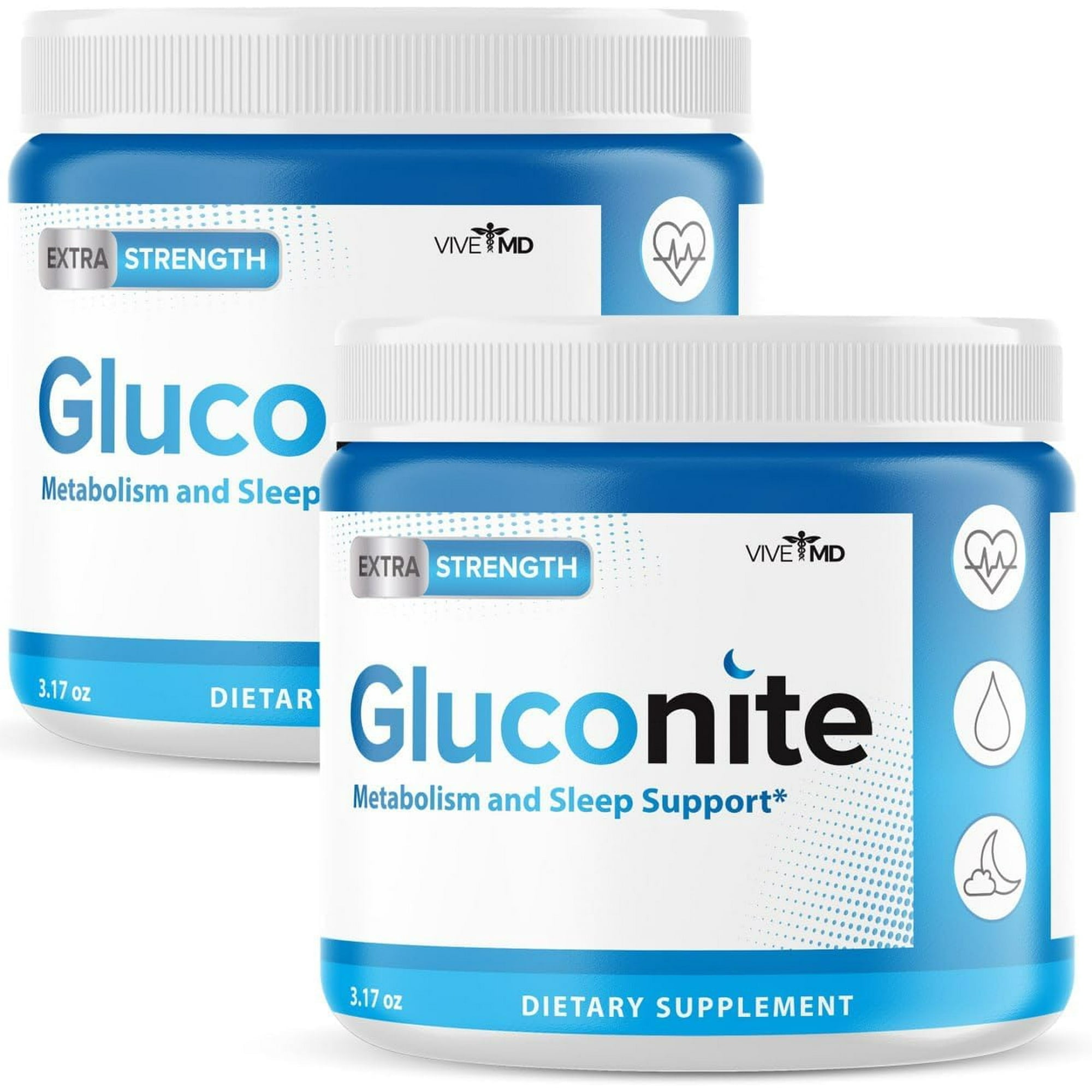 Gluconite Metabolism and Sleep Support Supplement - Official Formula ...