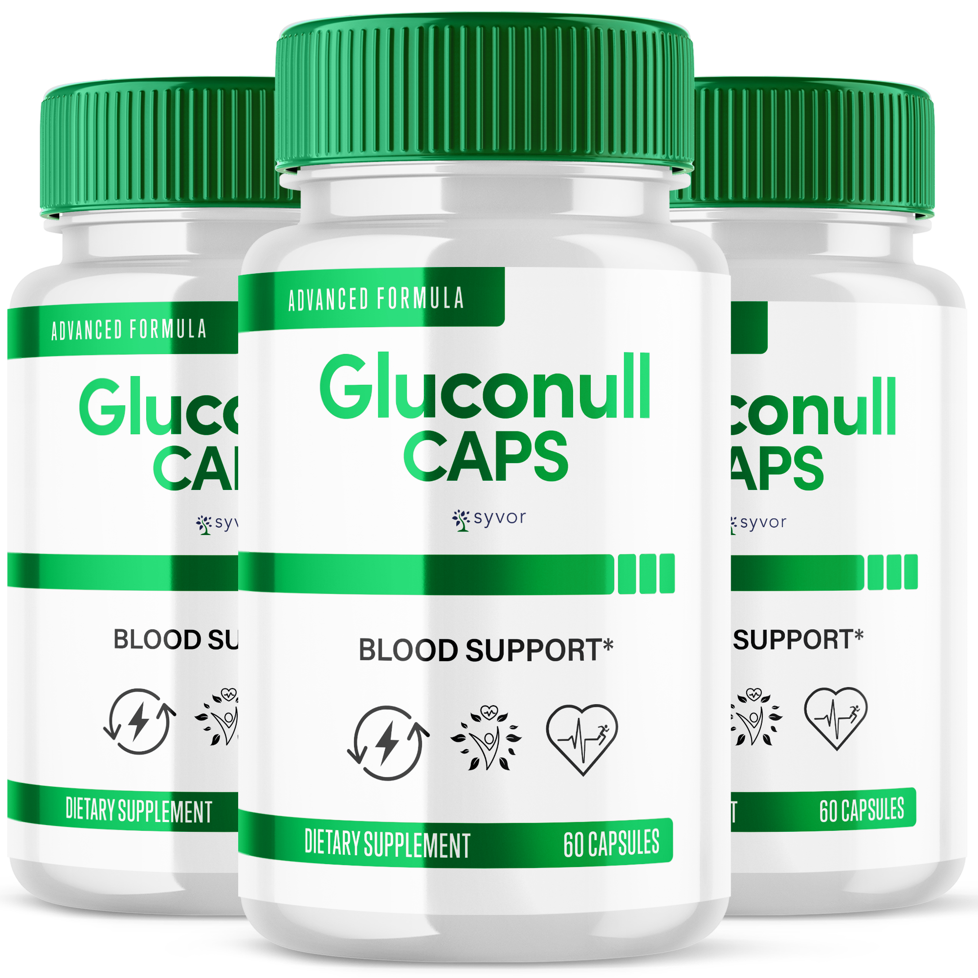 Gluconull Advanced Blood Support Formula, Extra Strength Glycogen ...