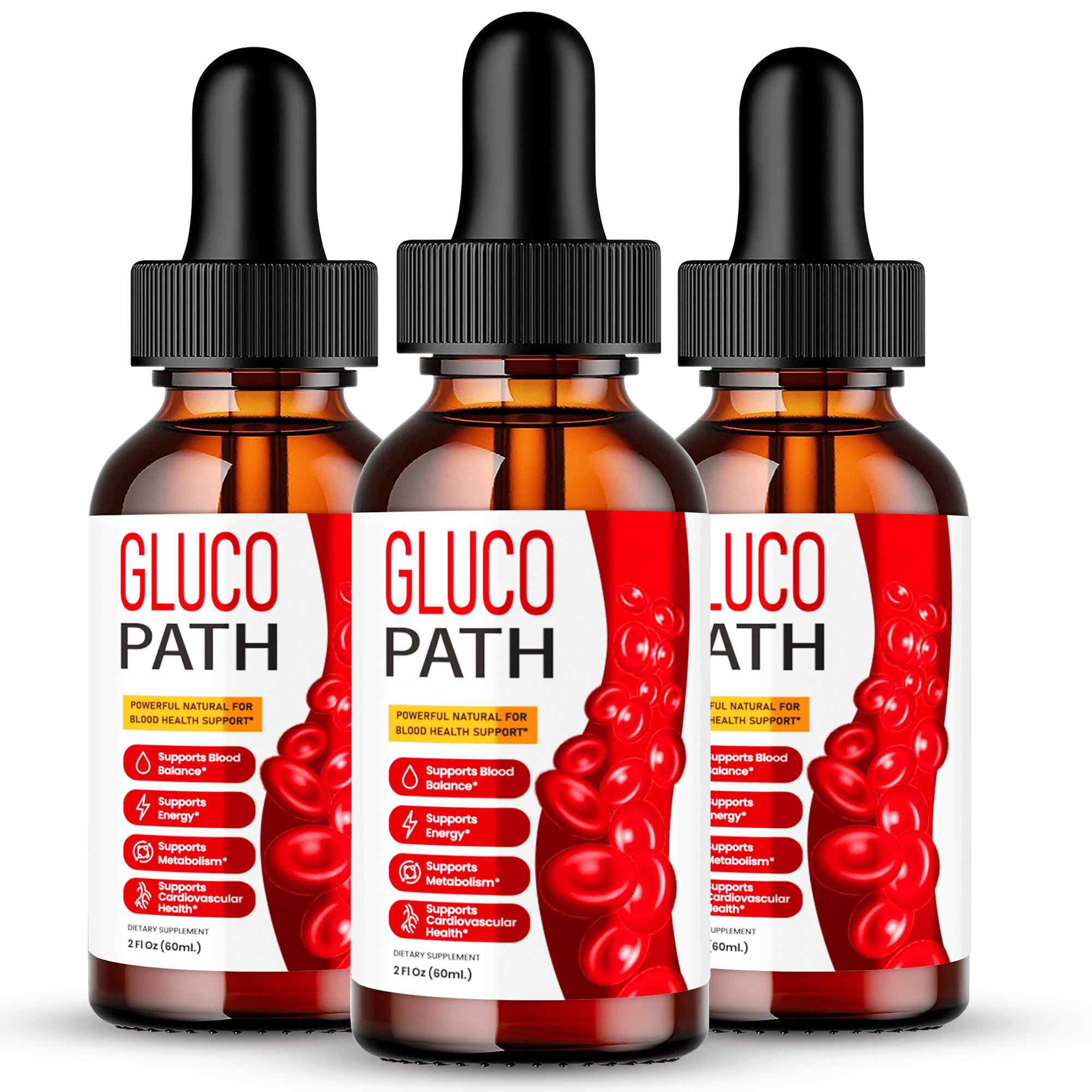 Glucopath Drops, Gluco Path, Glucopath Blood Formula Support Supplement ...