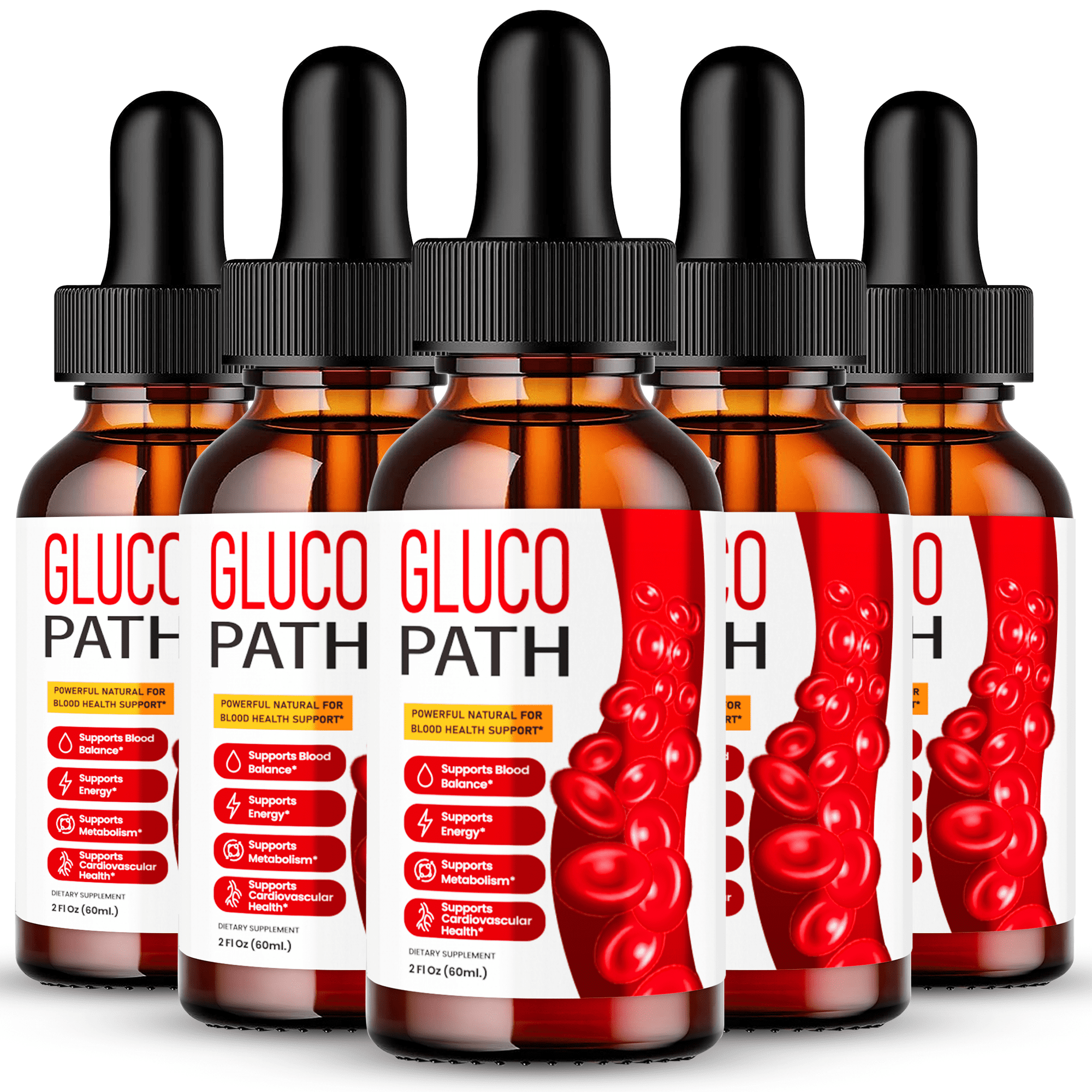 Glucopath Drops, Gluco Path, Glucopath Blood Formula Support Supplement ...