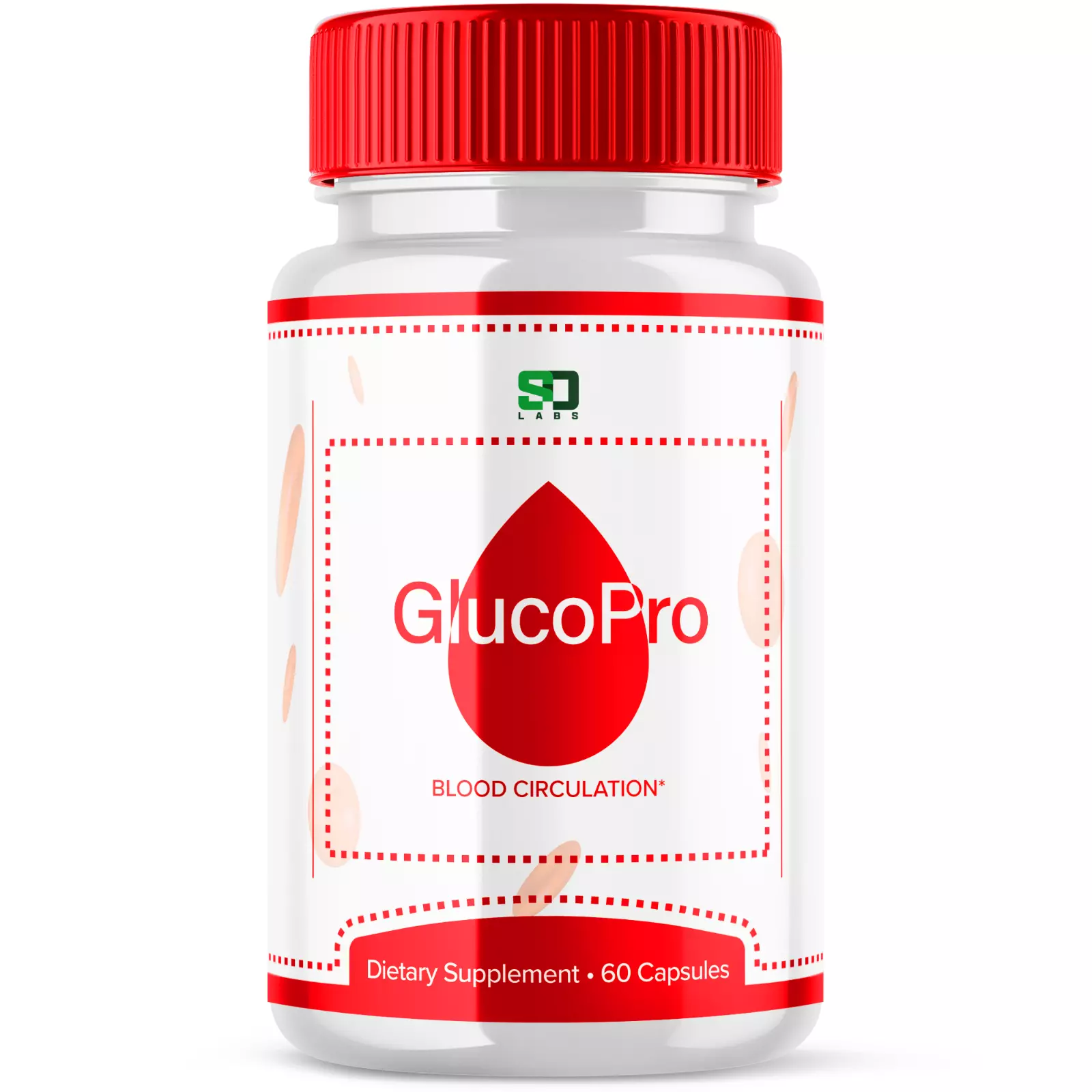 Glucopro Balance Circulation Capsules - Natural Blood Flow Formula (1 ...