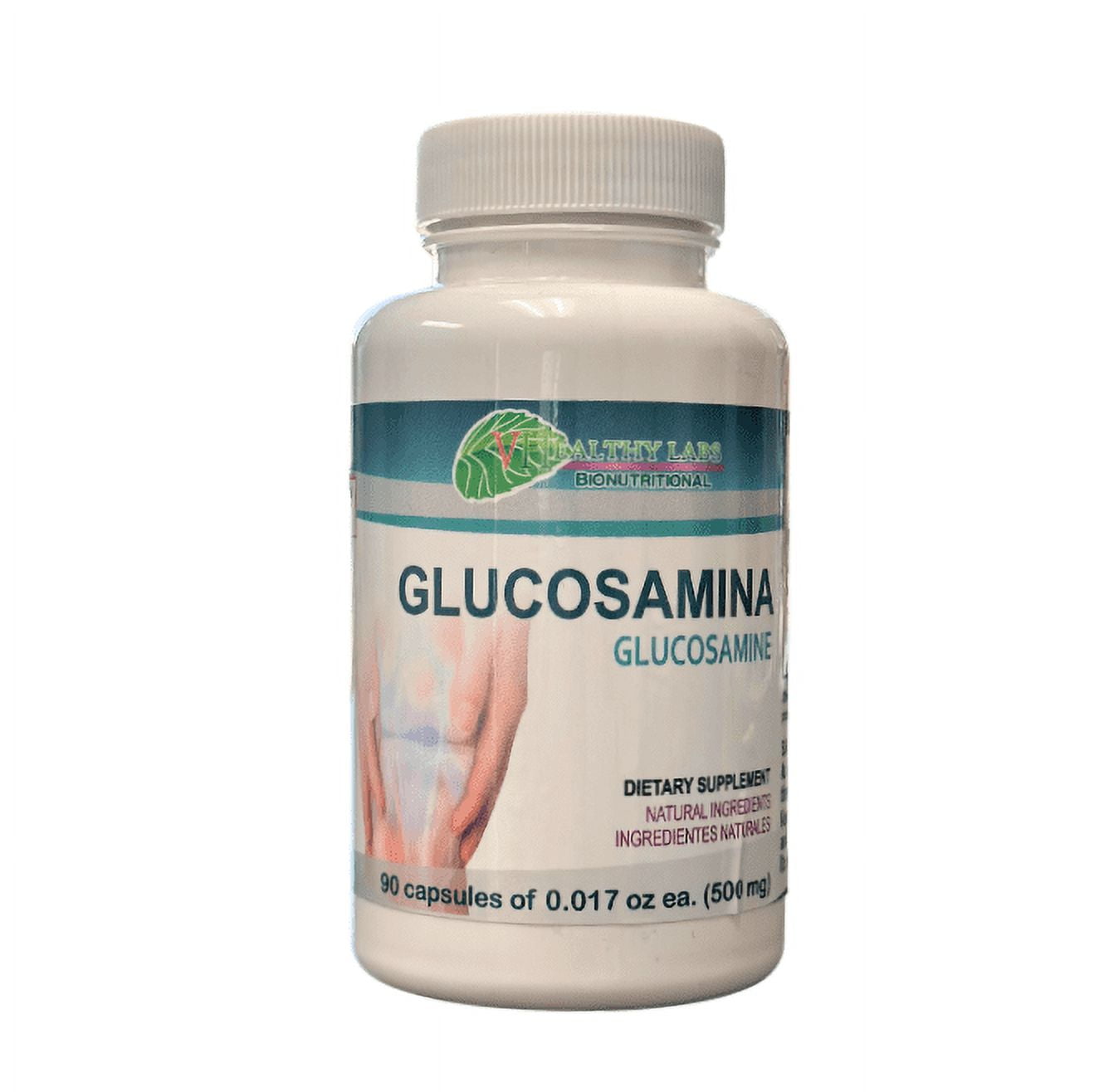 Glucosamine Capsules (90 Caps) - Joint Support Dietary Supplement ...