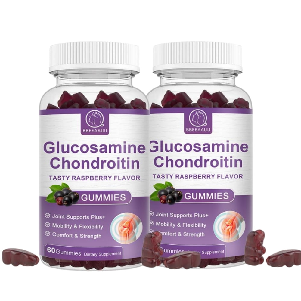Glucosamine Chondroitin Gummies with MSM & Elderberry - Extra Strength ...