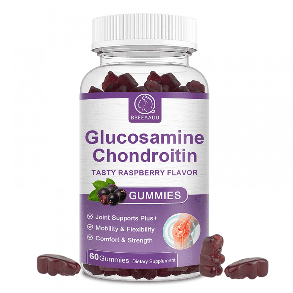 Glucosamine Chondroitin Gummies with MSM & Elderberry - Extra Strength ...