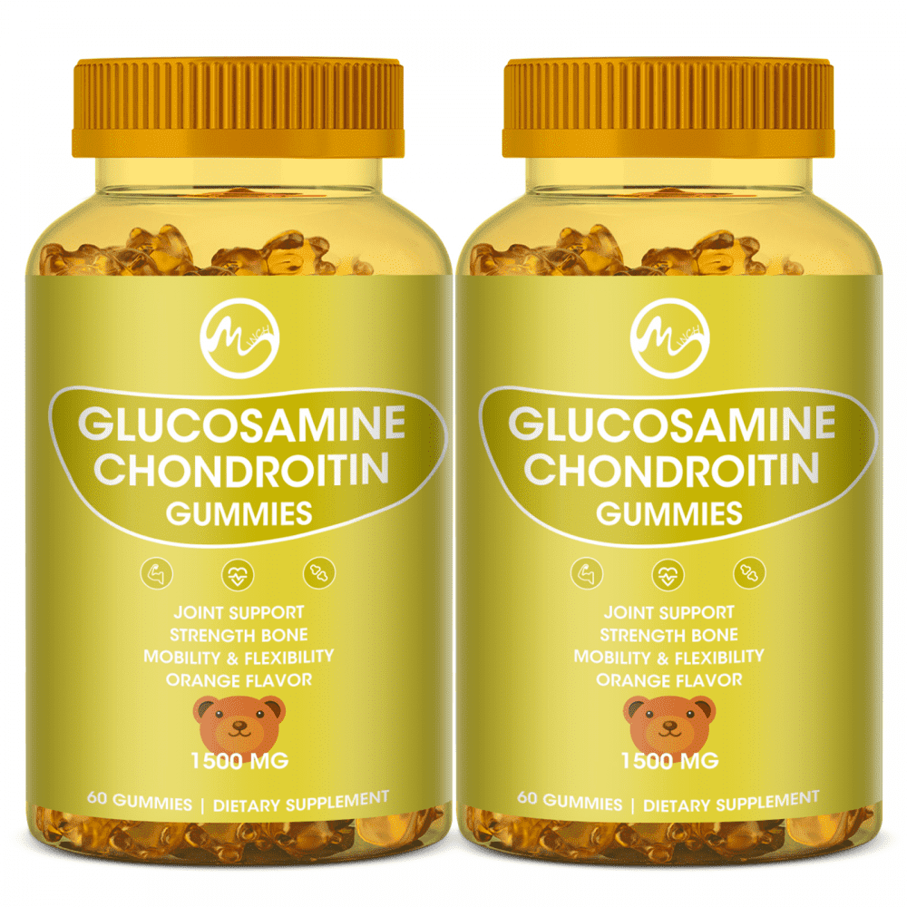 Glucosamine Chondroitin Gummies with MSM & Elderberry - Extra Strength ...