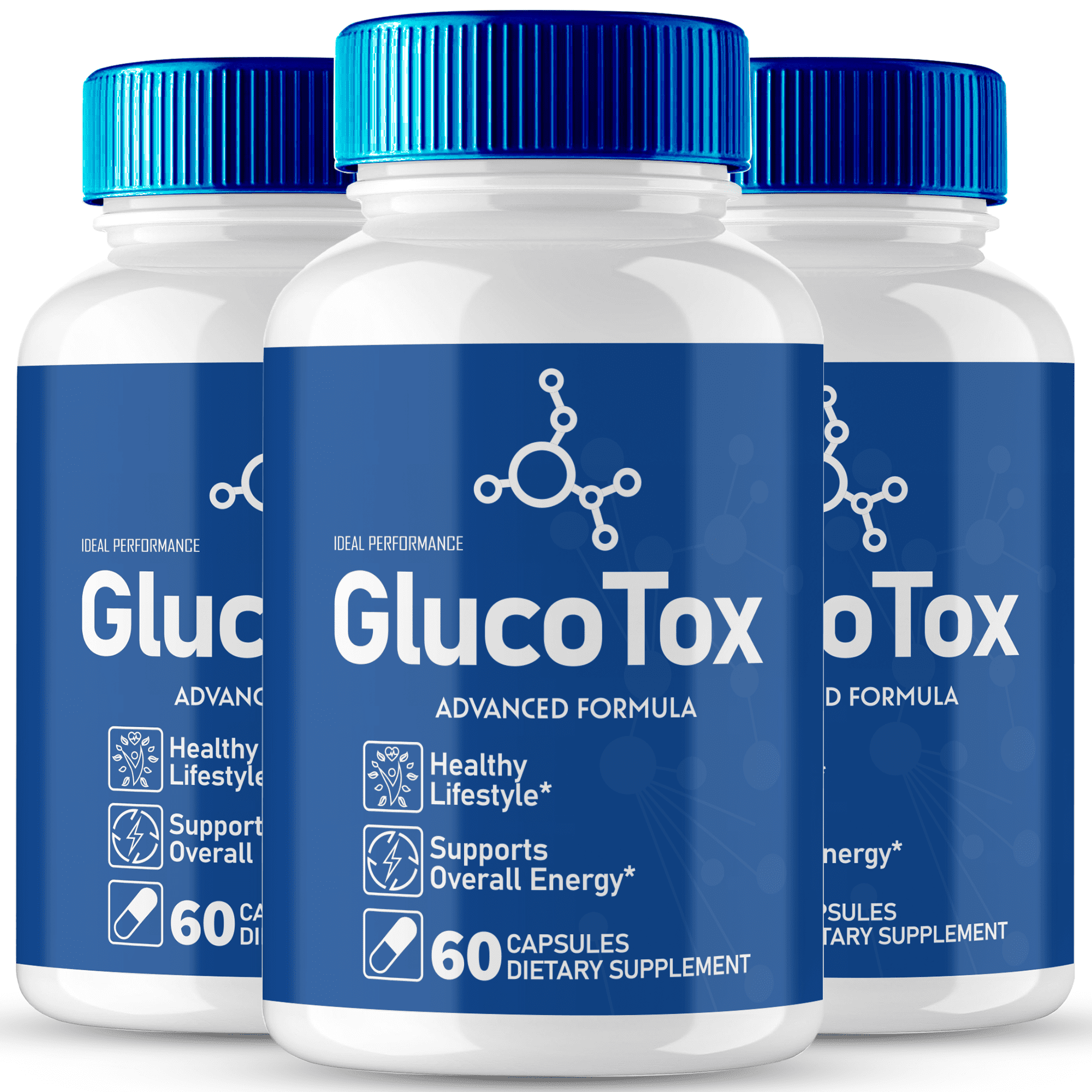 Glucotox Capsules, Glucotox Support Formula Supplement Pills - Maximum ...