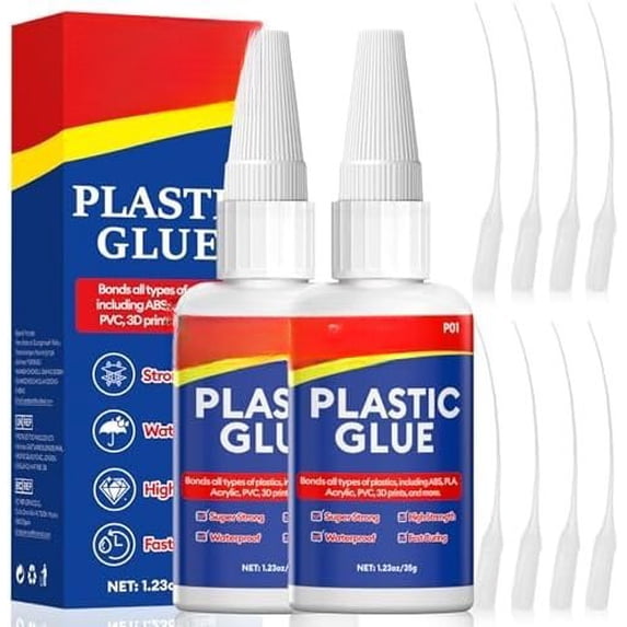 Glue, 35g Clear Glue, for Bonding, Repair, ABS, PVC, PLA, Printing ...